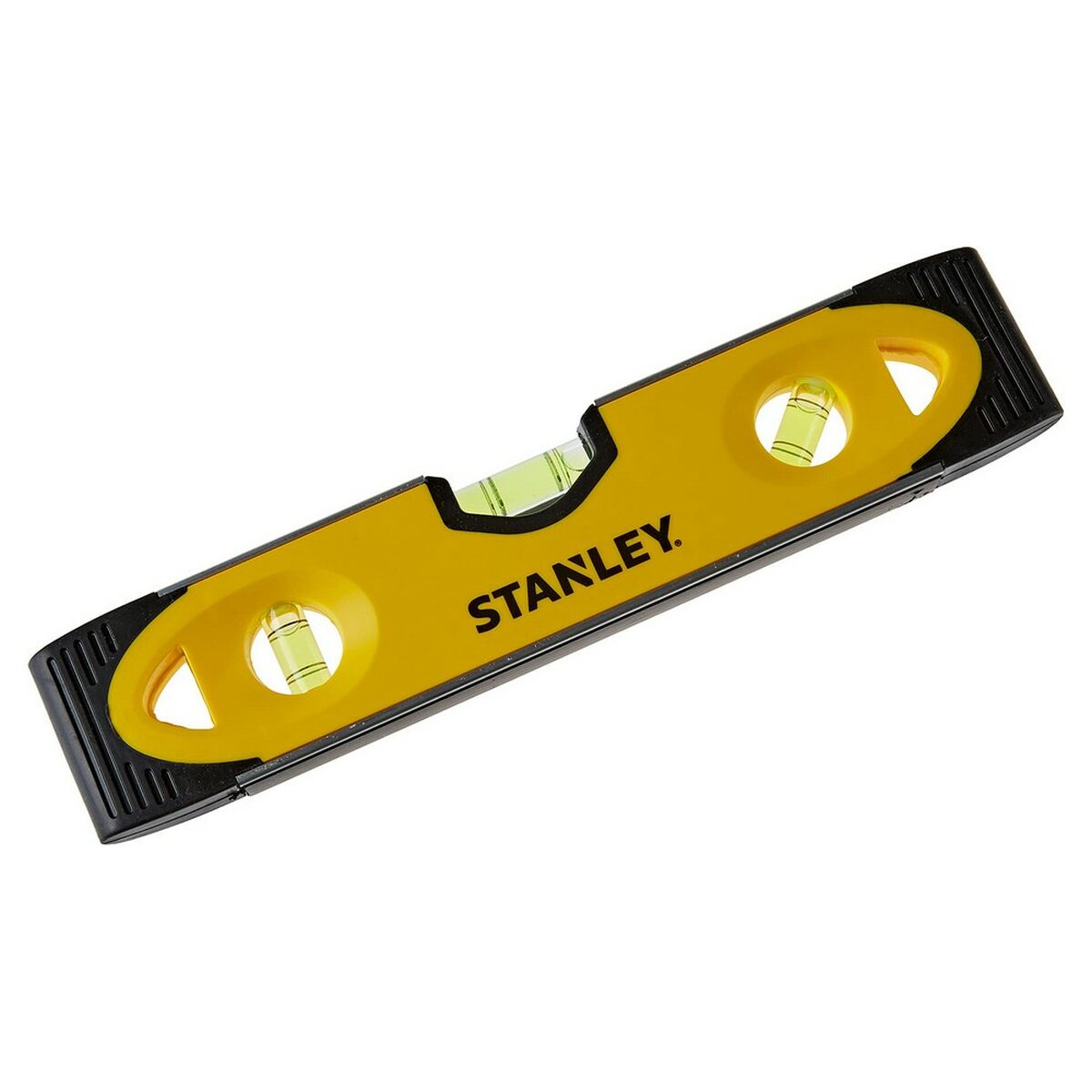 Spirit Level Stanley Magnetic Aluminium Natural rubber | Oceanside ...