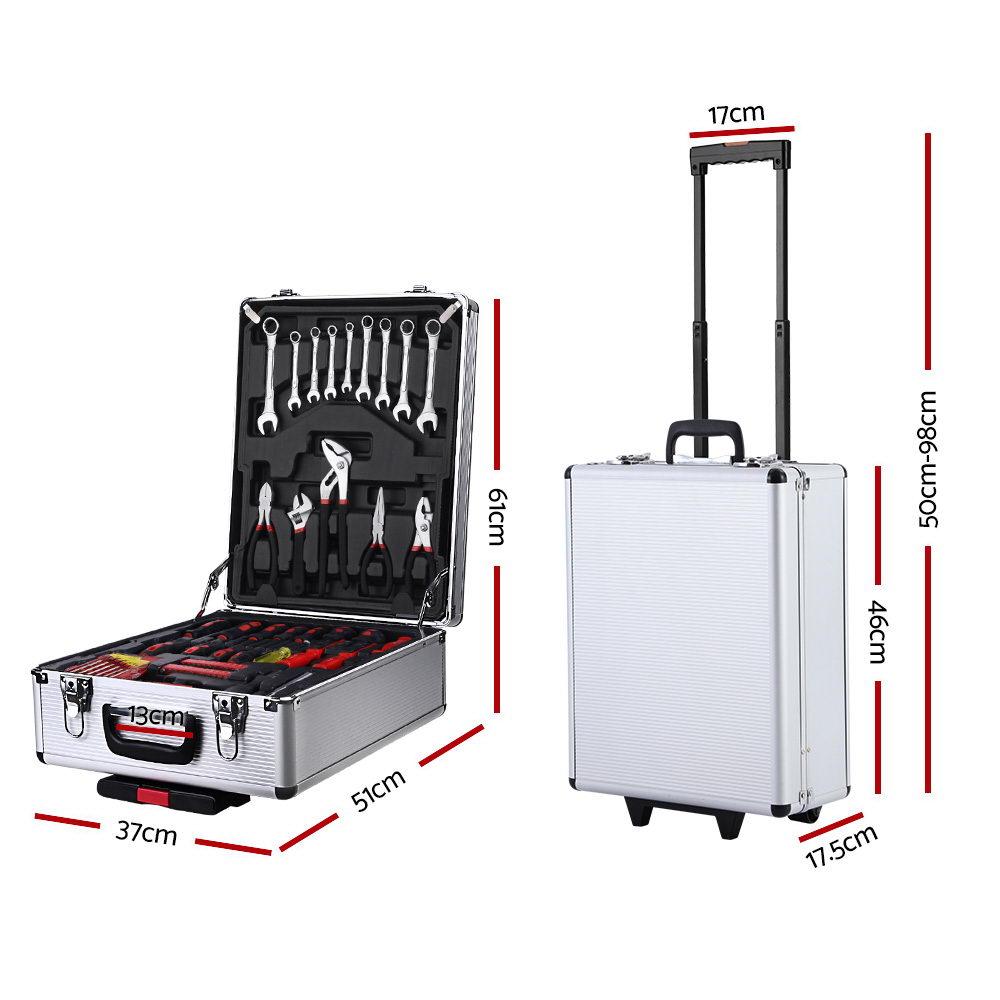 786pcs Tool Kit Trolley Toolbox Portable DIY Set | Oceanside Carpentry ...